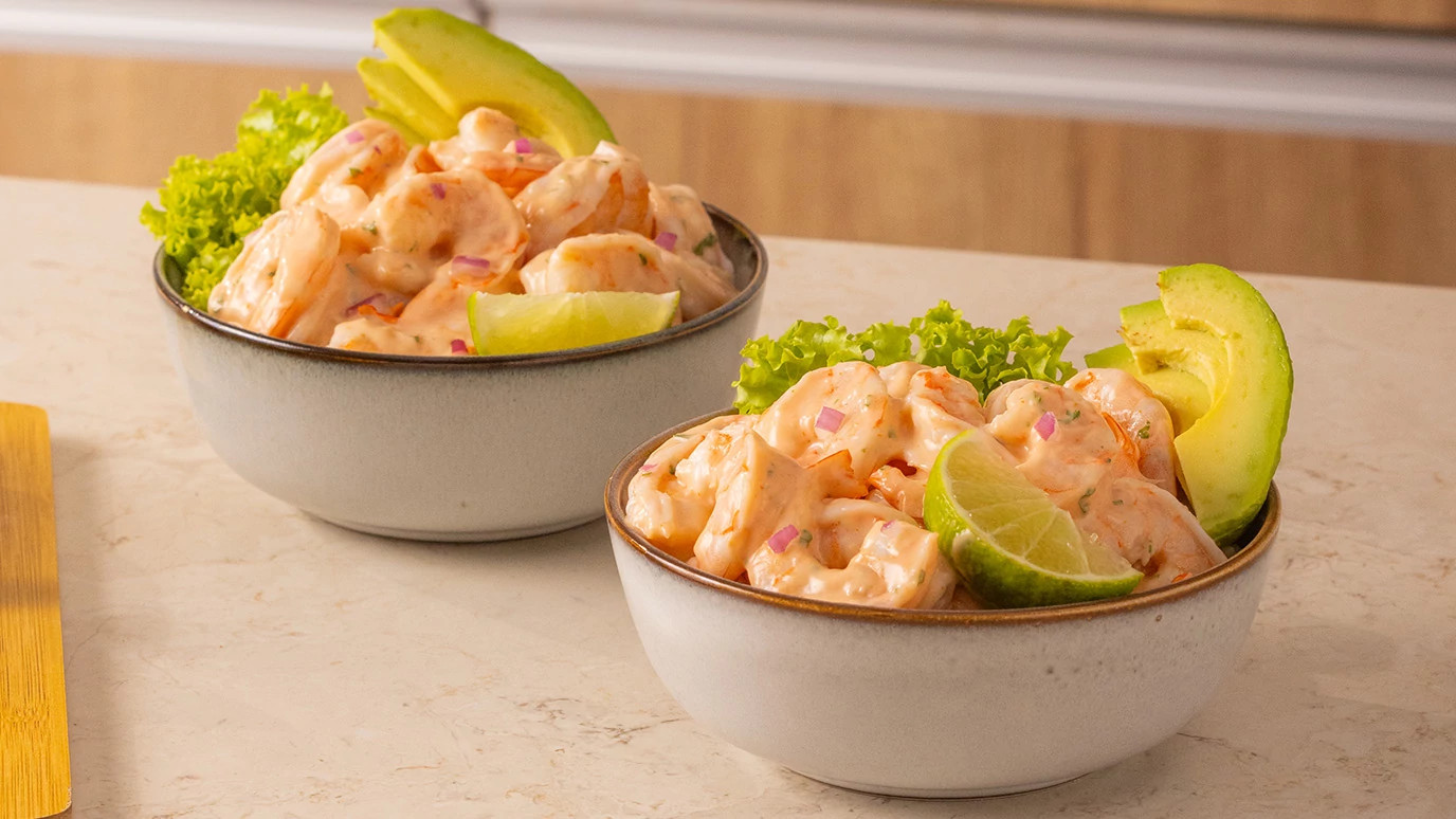 Coctel de Camarones en Salsa Rosada | Centro y Sur América