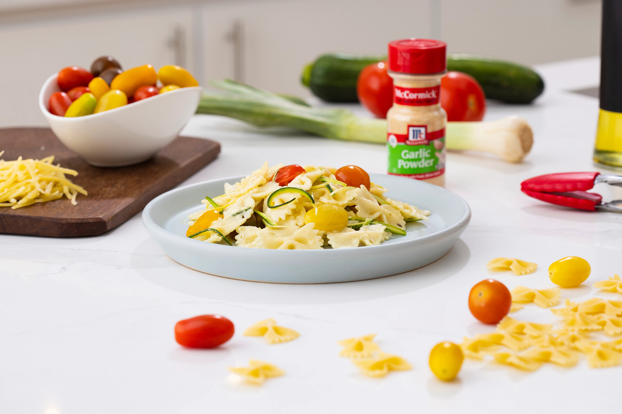 Corbatines con Calabacín y Puerro | Centro y Sur América